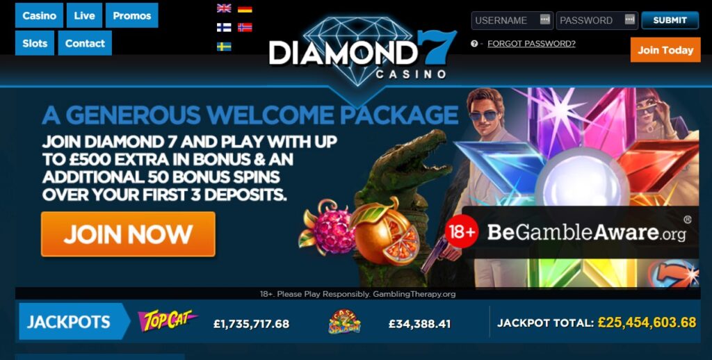 Diamond 7 Casino Review & Bonus Codes in September 2024