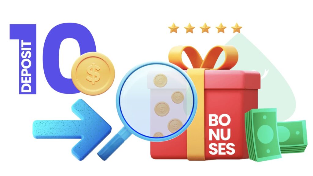 Best £10 Deposit Bonus + Free Spins at UK Casinos