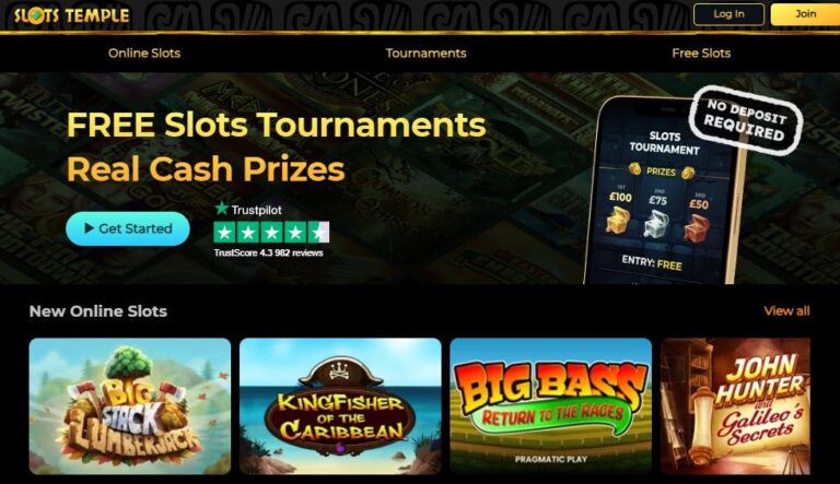 Slots Temple Review – Free Slots Tournaments & Real Cash Prizes