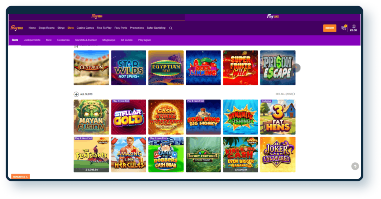 Foxy Bingo Review - Slots, Bonus Code, Free Spins & Player Reviews