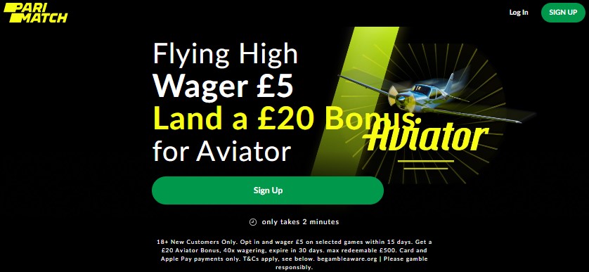 Parimatch UK — Get Casino Welcome Bonus or Free Spins Code